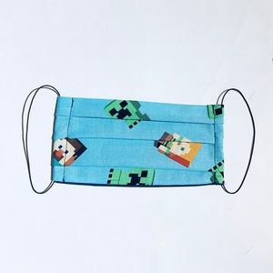 Minecraft | Accessories | Kids Minecraft Friends Handmade Face Mask ...